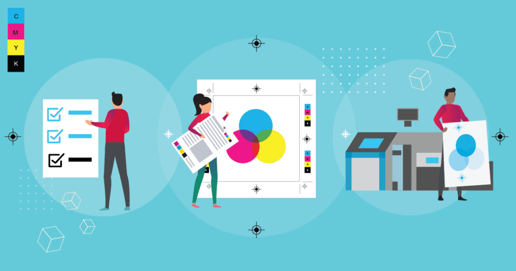 Pre-press layout preparation. Automatic processing and pdf prepress for ...